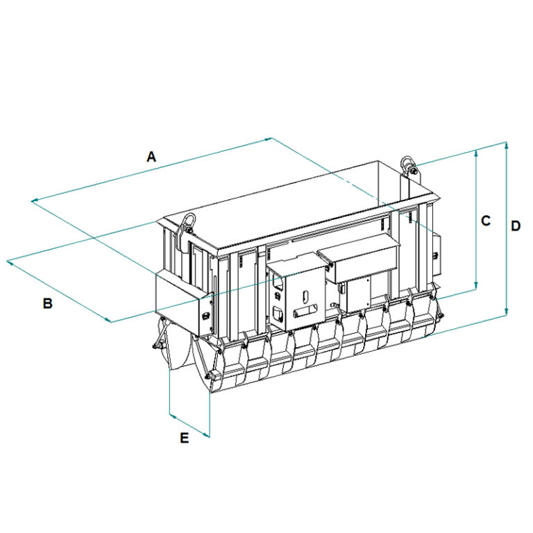Concrete Crane Bucket Boscaro CN Series For Sale - Bigfoot Crane Company