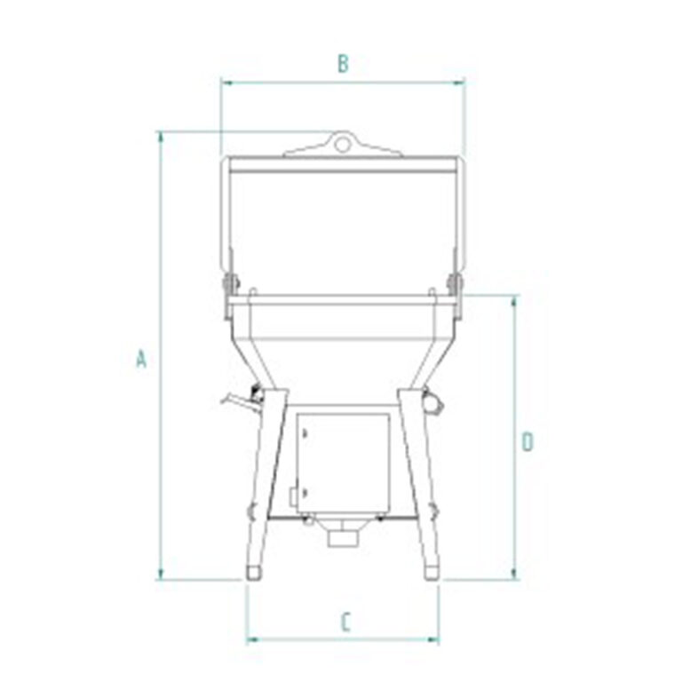 Concrete Crane Bucket Boscaro CN Series For Sale - Bigfoot Crane Company